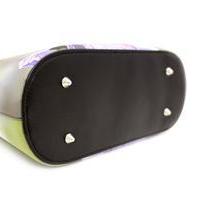 Colorful Abstract Painting On Handbag Purse Shoulder Bag on Luulla